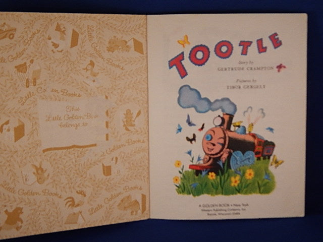 Children's Book - Little Golden Book - 1945 - Tootle – Sold Outright