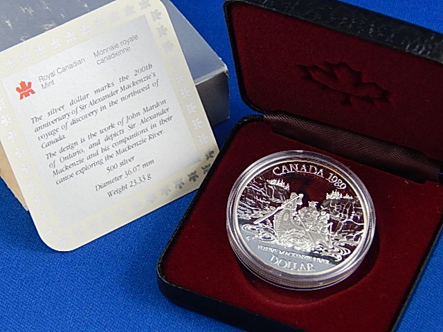 Currency - Canadian Coin - $1 - 1989 - Royal Canadian Mint - 200th Ann ...