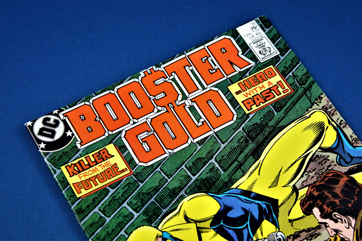 DC Comics - Booster Gold - #18 - July 1987 – Sold Outright