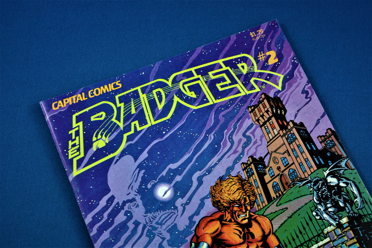 Capital Comics - The Badger - #2 - February 1984 – Sold Outright