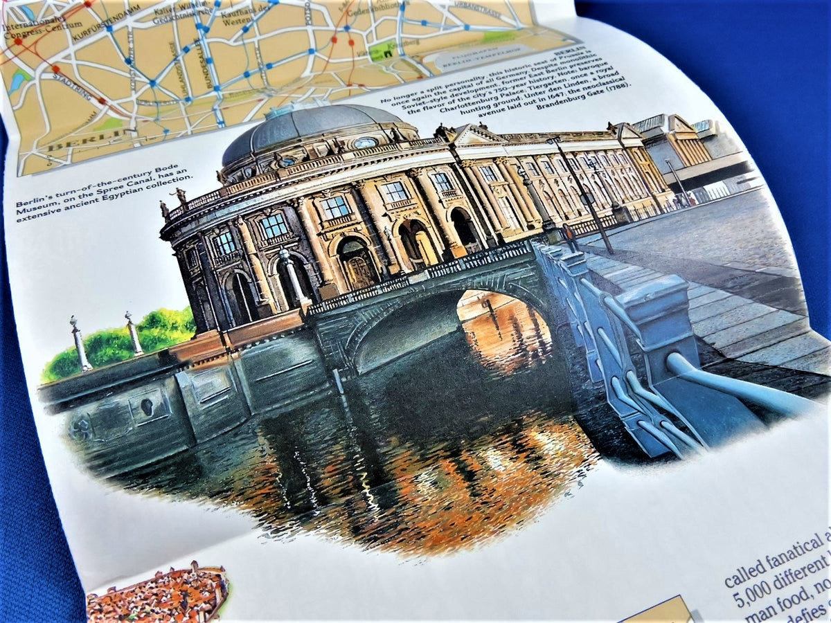 Magazine - National Geographic - Map - Germany - September 1991 – Sold ...