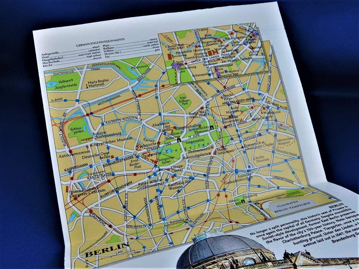 Magazine - National Geographic - Map - Germany - September 1991 – Sold ...