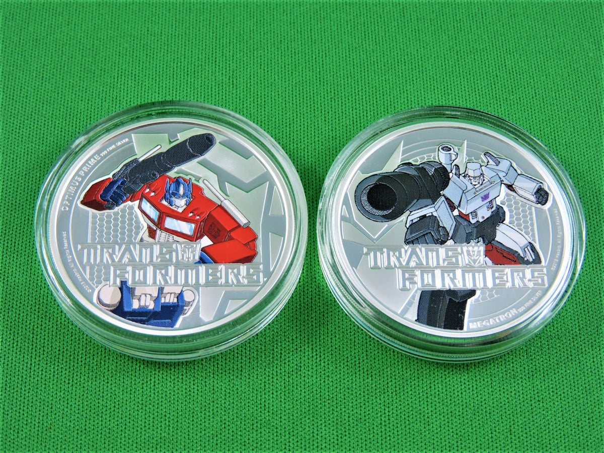 Currency - Silver Coin Set - Two Proof $2 Coins - 2013 - Transformers ...