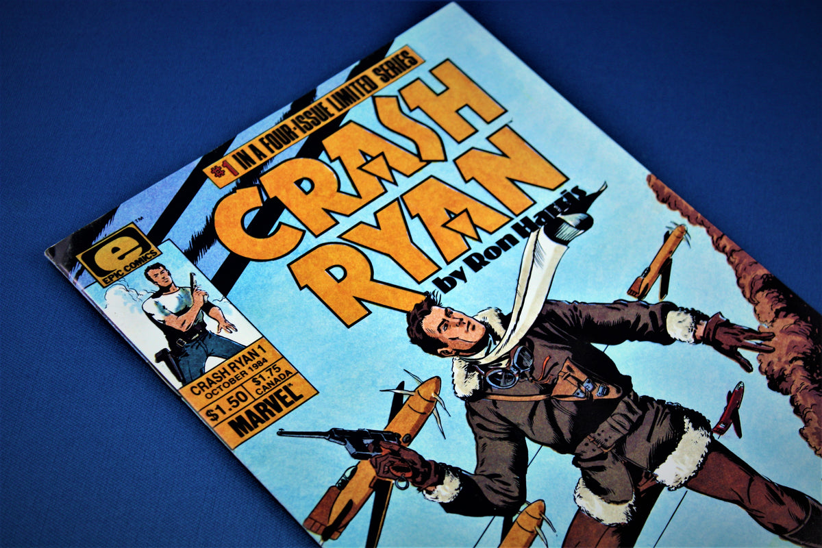 Epic Comics - Crash Ryan - #1 of 4 - October 1984 – Sold Outright