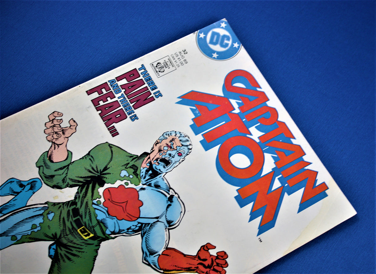DC Comics - Captain Atom - #32 - August 1989 – Sold Outright